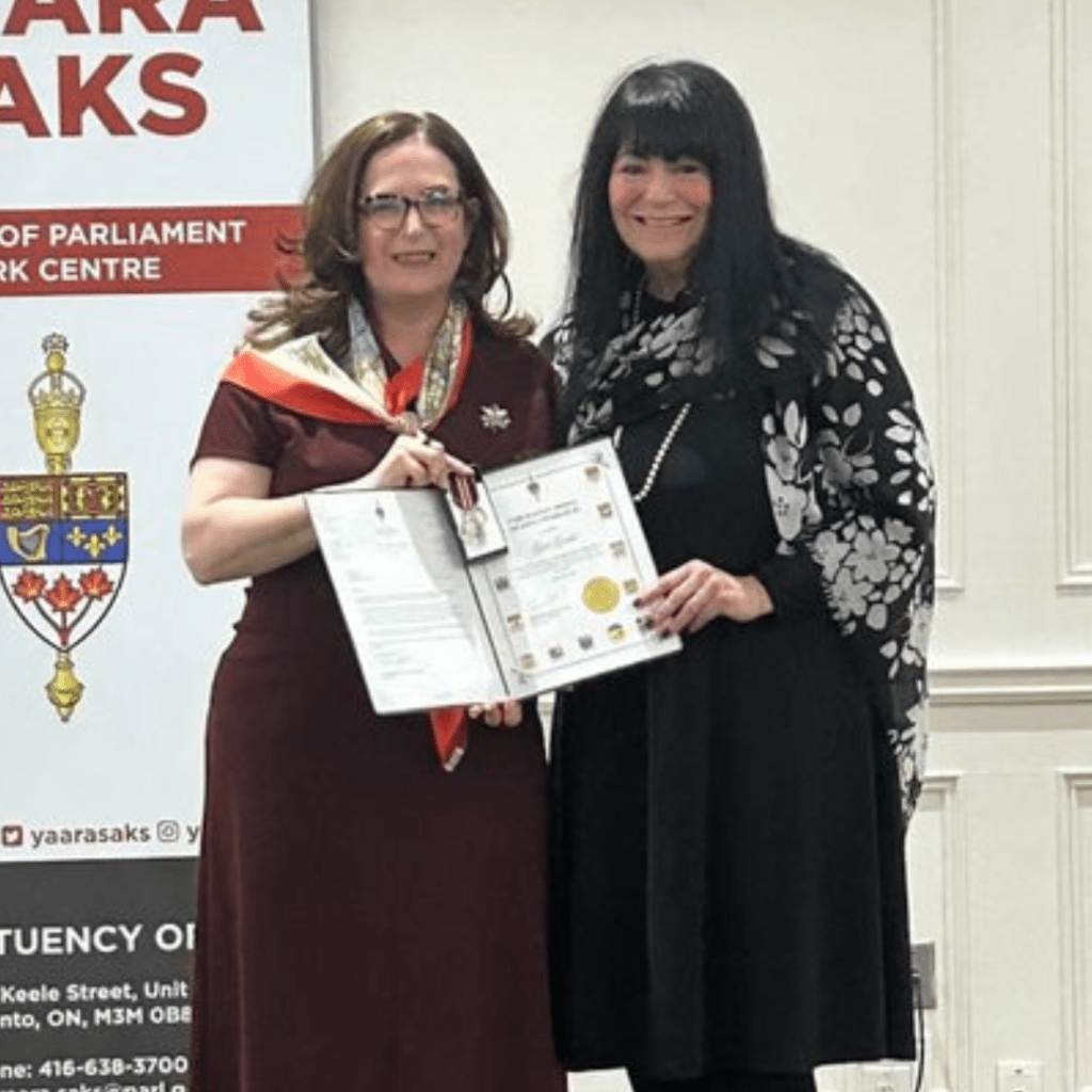 King Charles III Coronation Medal Awarded to Gail Gould – Bernard Betel ...